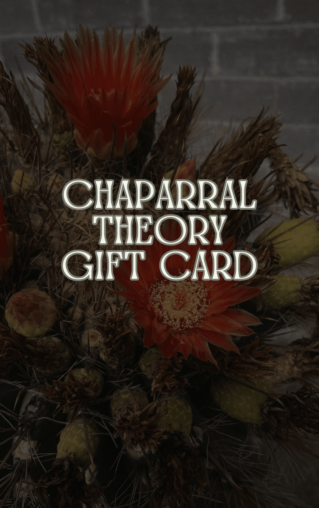 CHAPARRAL THEORY GIFT CARD